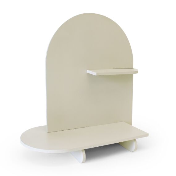 Presentatierek boog hout - Beige - Versiering communie - Mijnkadootje